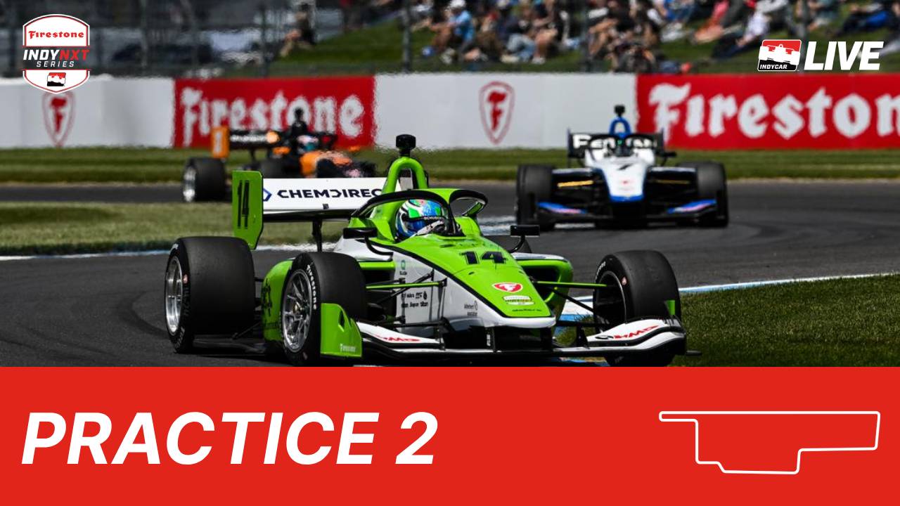 INDY NXT - Detroit GP - Practice 2