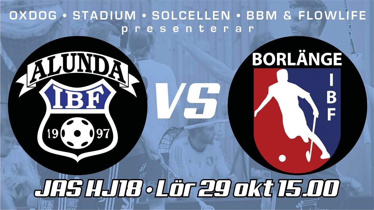 Alunda IBF vs IBF Borlänge